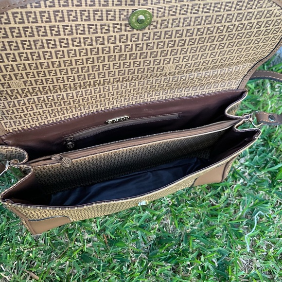 Fendi | Bags | Vintage Fendi Roma Crossbody Satchel | Poshmark